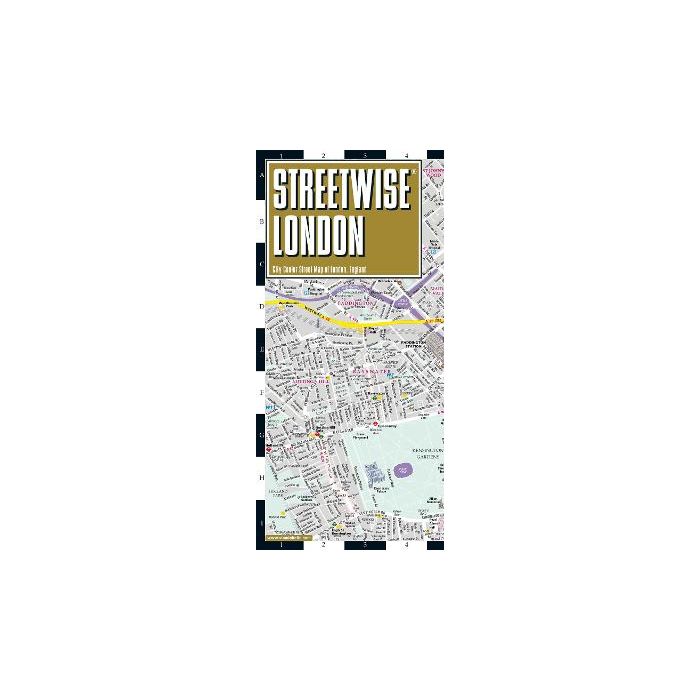 London Streetwise Map - Laminated City Center Street Map | Stanfords