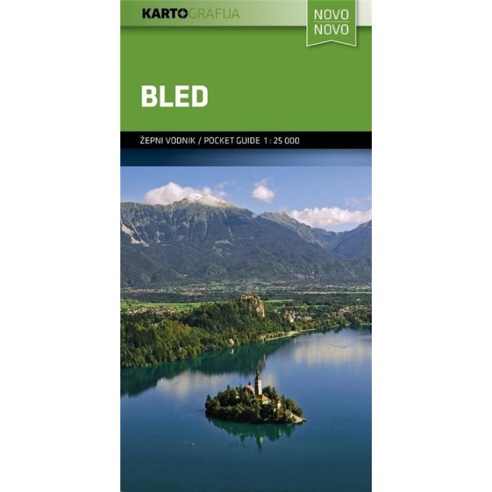 Bled Kartografija Pocket Map | Stanfords