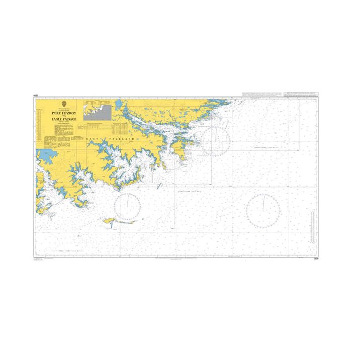 Admiralty Chart 2508 - Port Fitzroy to Eagle Passage | Stanfords