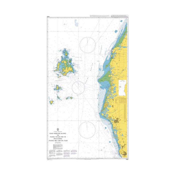 Admiralty Chart 2409 - Taiwan - West Coast, Kaohsiung Port to Fan-Yuan ...