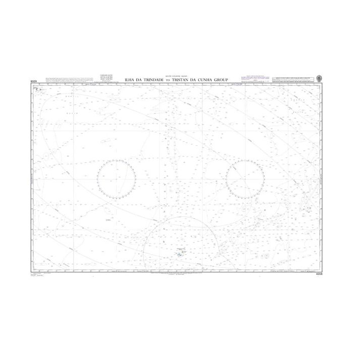 Admiralty Chart 4208 - Ilha da Trindade to Tristan da Cunha Group ...