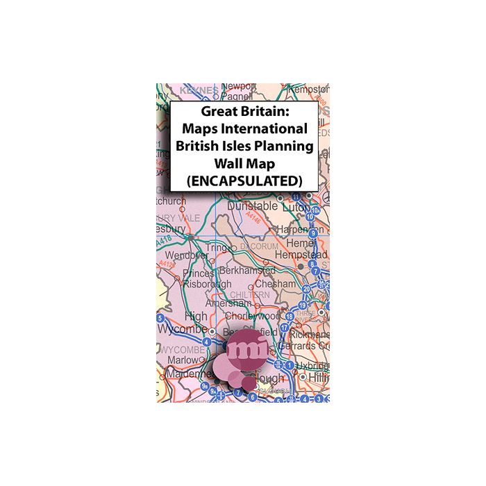 Great Britain: Maps International British Isles Planning Map ...