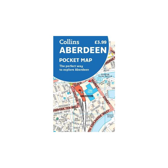 Aberdeen Collins Pocket Map | Stanfords
