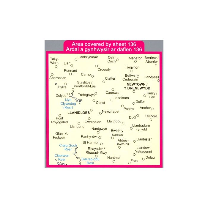 Newtown and Llanidloes / Y Drenewydd a Llanidloes 1833-1923 (3-map set ...