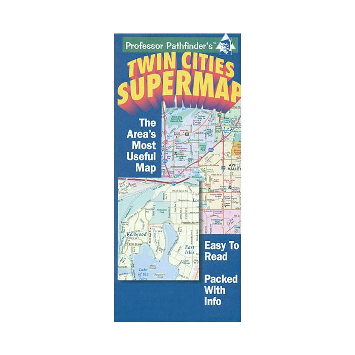 Minneapolis - St Paul, MN: Twin Cities SuperMap | Stanfords
