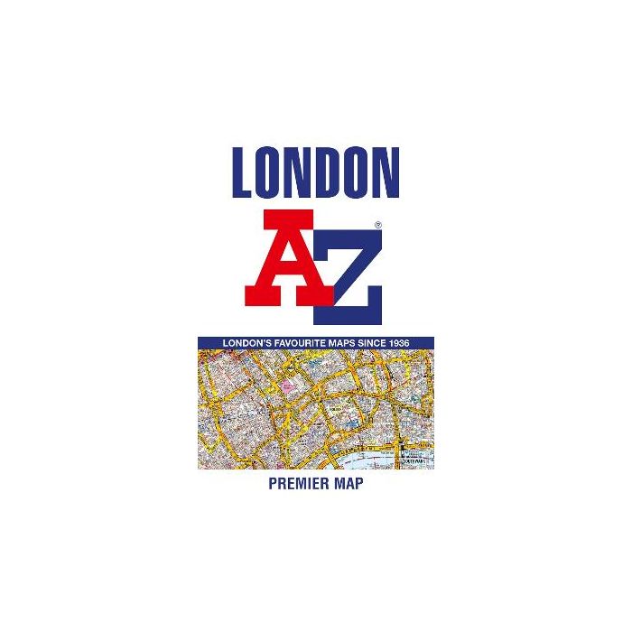 London A-Z Premier Map (Folded) | Stanfords