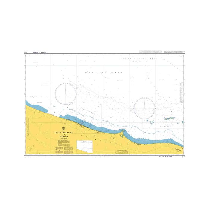 Admiralty Chart 3523 - Oman, Outer Approaches to Said Bin Sultan Naval ...