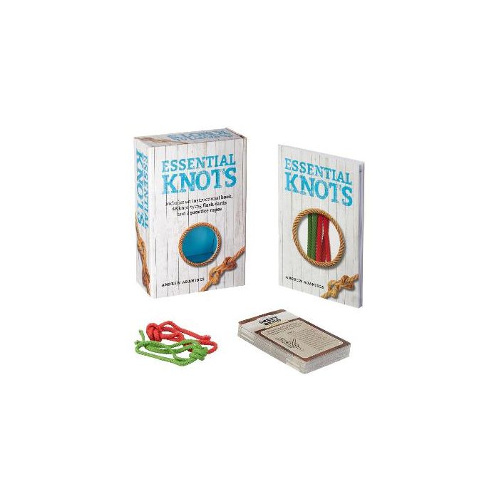 Essential Knots Kit: Includes Instructional Book, 48 Knot Tying Flash ...