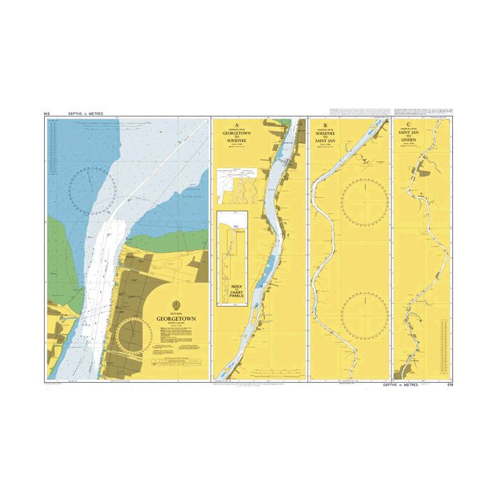Admiralty Chart 519 - Georgetown | Stanfords