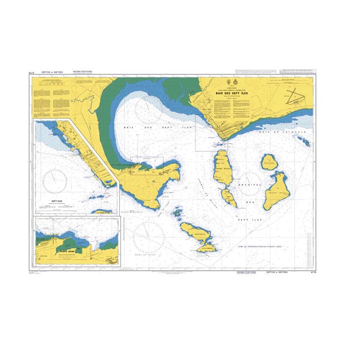 Admiralty Chart 4776 - Baie de Sept Iles | Stanfords