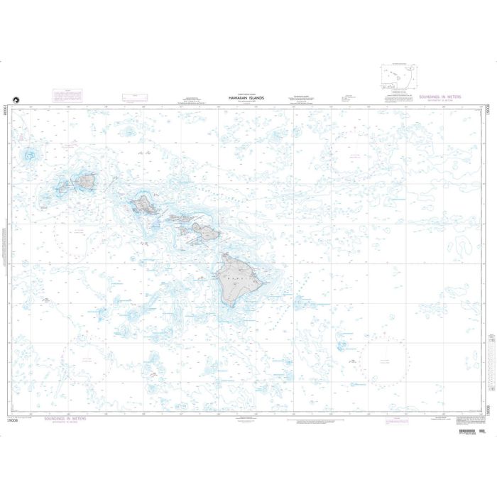 NGA Chart 19008 - Hawaiian Islands | Stanfords