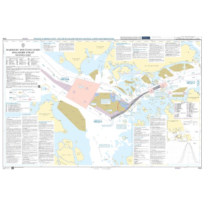 Mariners' Routeing Guide 5524 - Singapore Strait, Western Part | Stanfords