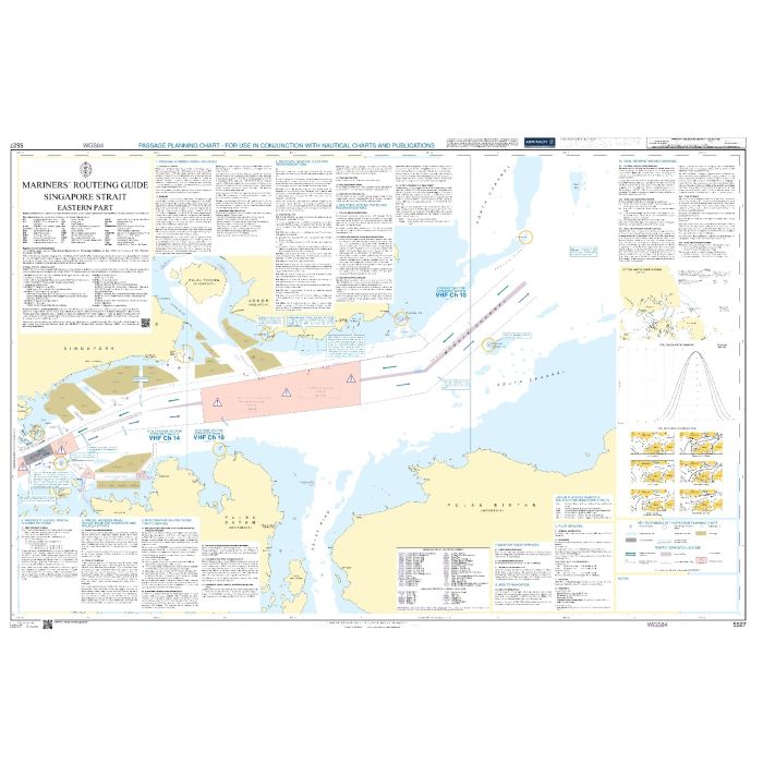 Mariners' Routeing Guide 5527 - Singapore Strait, Eastern Part | Stanfords