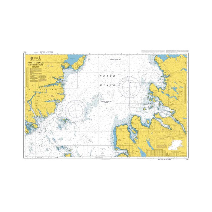 Admiralty Chart 1794 - North Minch - Southern Part | Stanfords