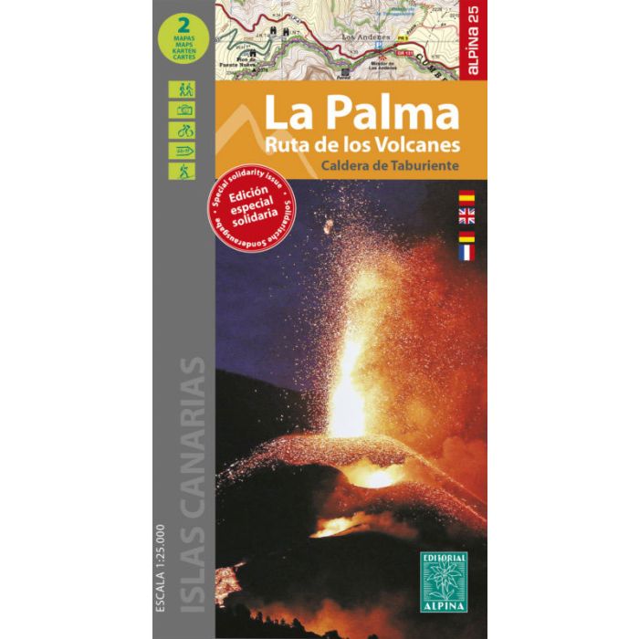 La Palma - Ruta de los Volcanes - Caldera de Taburiente Editorial ...
