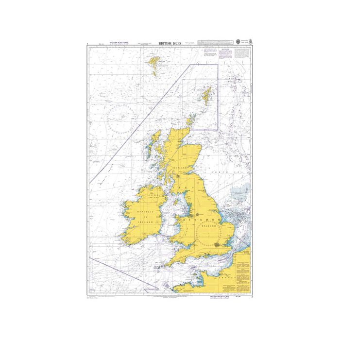 Admiralty Chart 2 - United Kingdom and Ireland | Stanfords