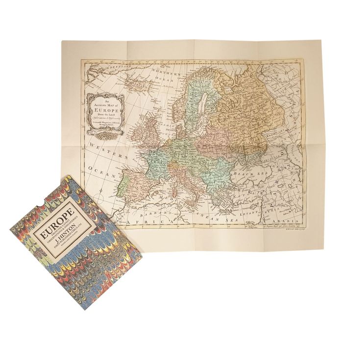 Europe: An Accurate Map of Europe in 1775 SMALL | Stanfords