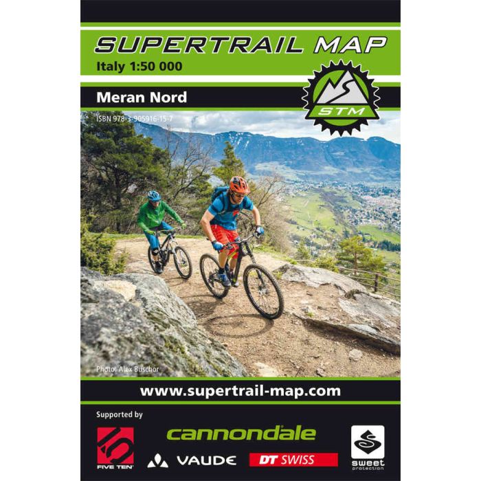 Meran North Supertrail Map | Stanfords