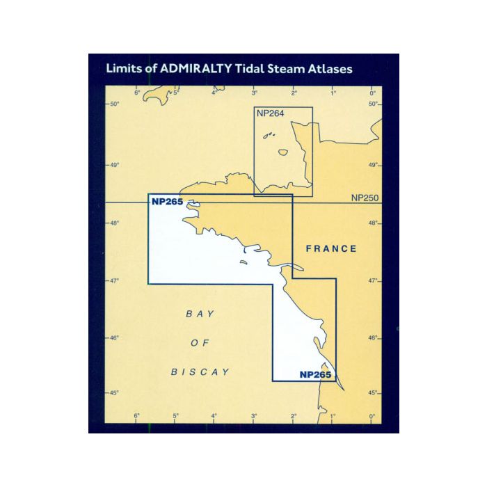 NP265 Tidal Stream Atlas France West Coast | Stanfords