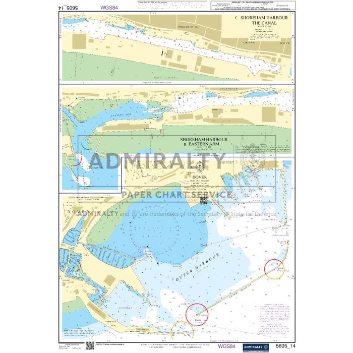 Admiralty Chart SC5605_14 - Dover - Shoreham Harbour Eastern Arm ...