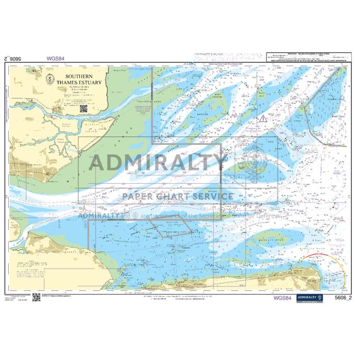 Admiralty Chart SC5606_2 - Southern Thames Estuary | Stanfords