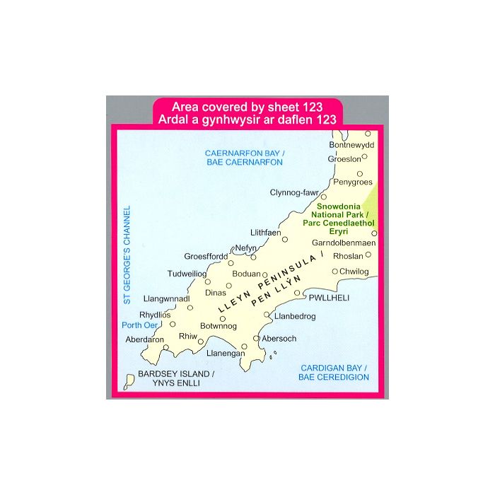 Lleyn Peninsula / Pen Llyn 1903 | Stanfords