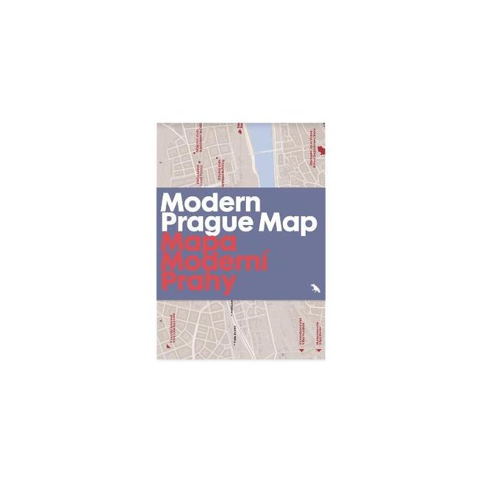 Modern Prague Map / Mapa Moderni Prahy - 20th century architecture ...