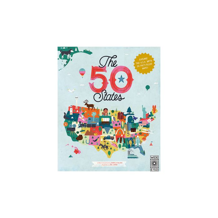 The 50 States: Explore the U.S.A. with 50 Fact-Filled Maps! | Stanfords