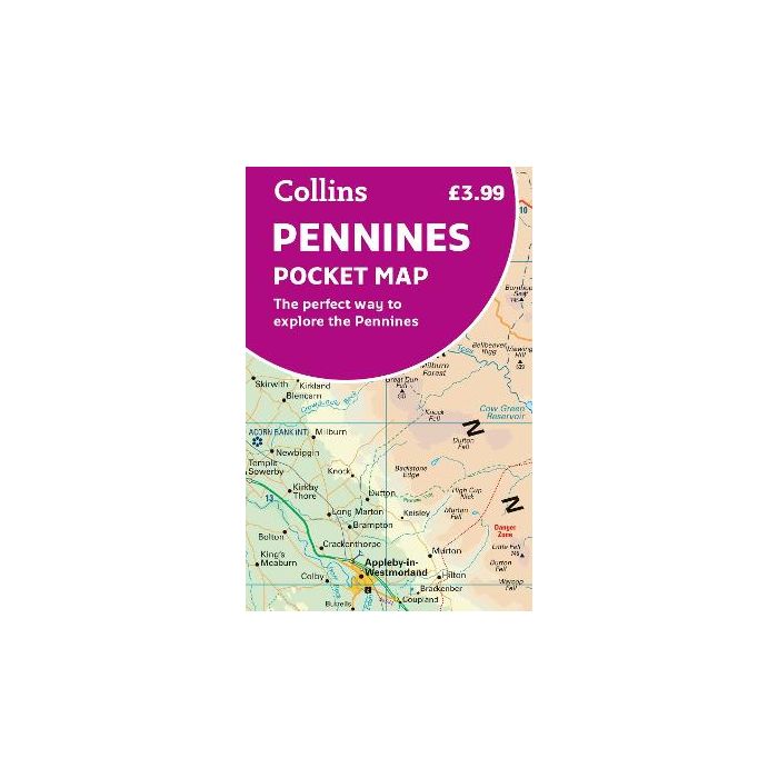 Pennines Collins Pocket Map - The perfect way to explore the Pennines ...