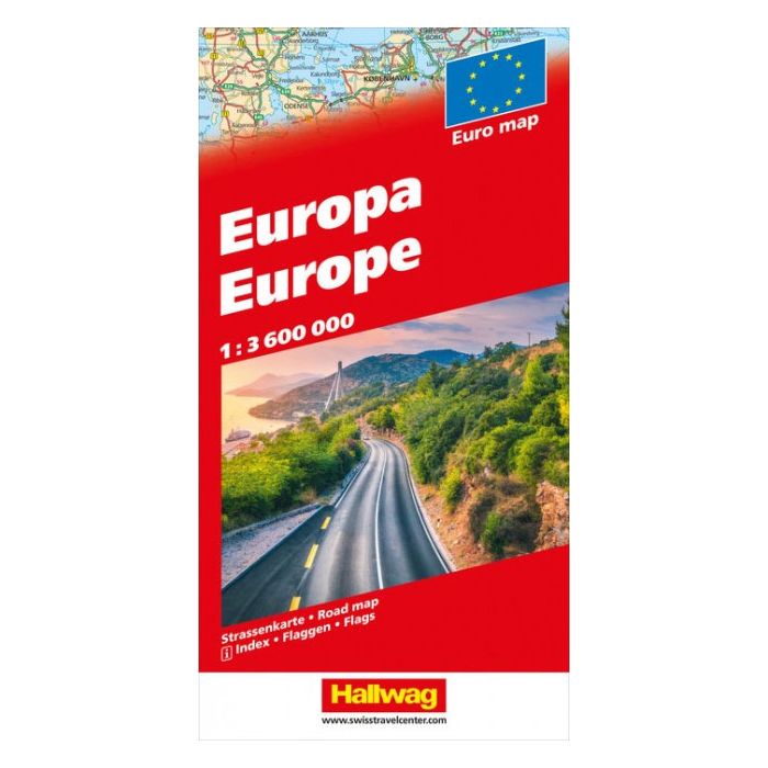 Europe Hallwag Road Map | Stanfords