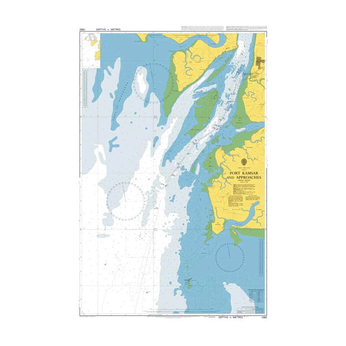 Admiralty Chart 1562 - Port Kamsar and Approaches | Stanfords