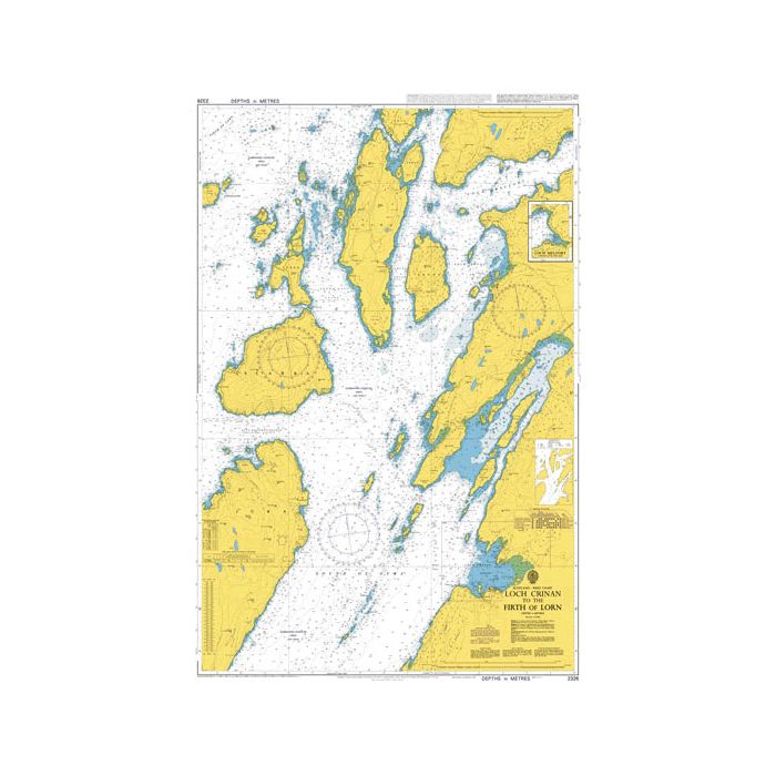 Admiralty Chart 2326 - Loch Crinan to the Firth of Lorn | Stanfords