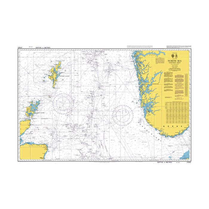 Admiralty Chart 2182C - North Sea Northern Sheet | Stanfords