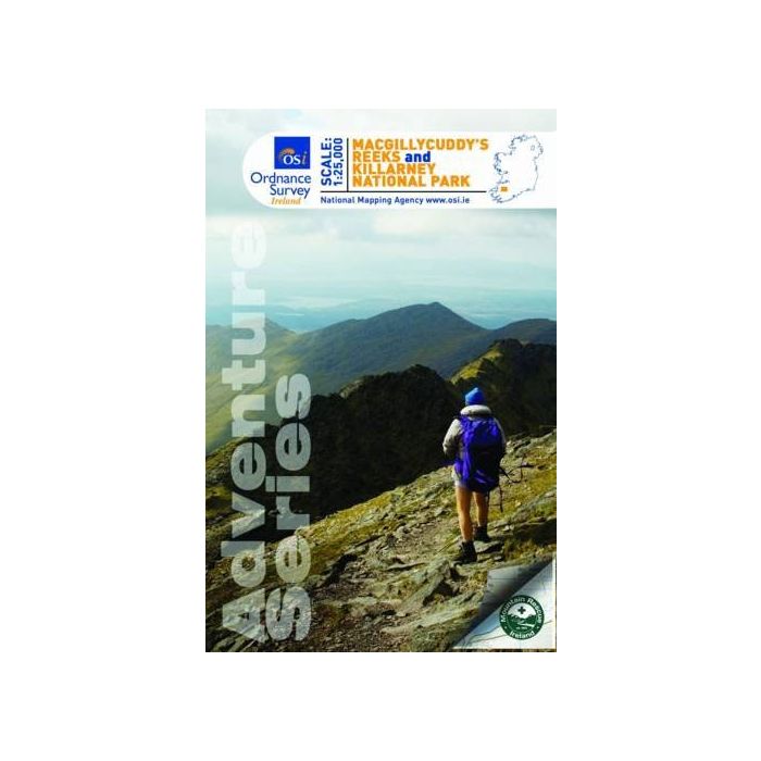 MacGillycuddy's Reeks and Killarney National Park OSI Adventure Map ...