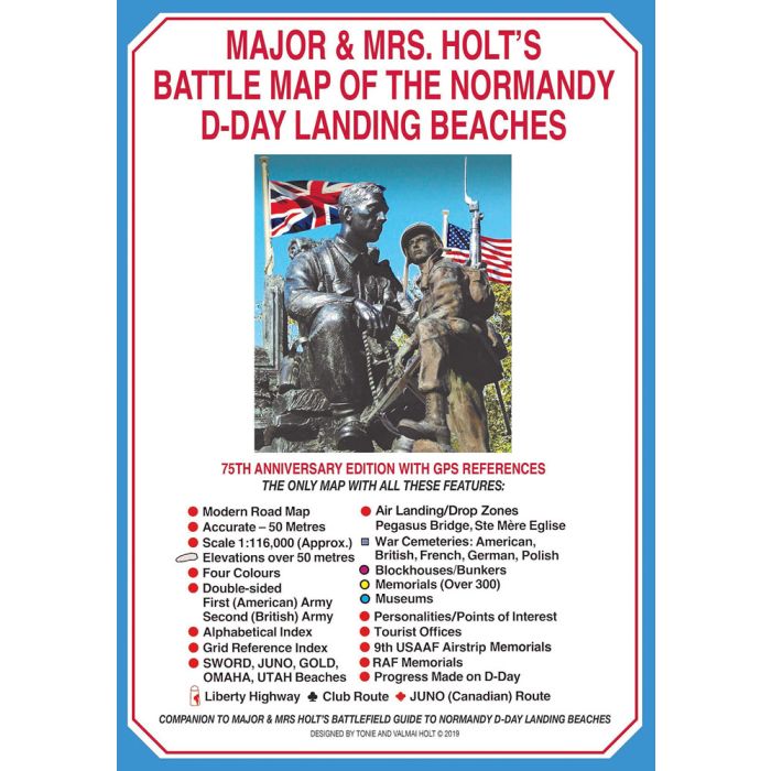 The Normandy D-Day Landing Beaches Major & Mrs Holt's Battle Map ...