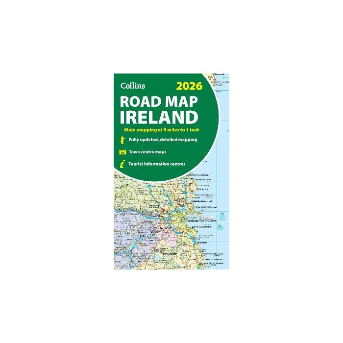 Ireland Collins Road Map 2026 | Stanfords
