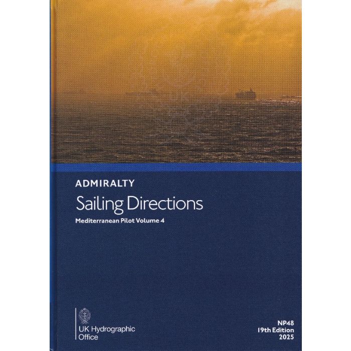 NP48 Mediterranean Pilot Vol 4 (19th Edition, 2025) | Stanfords