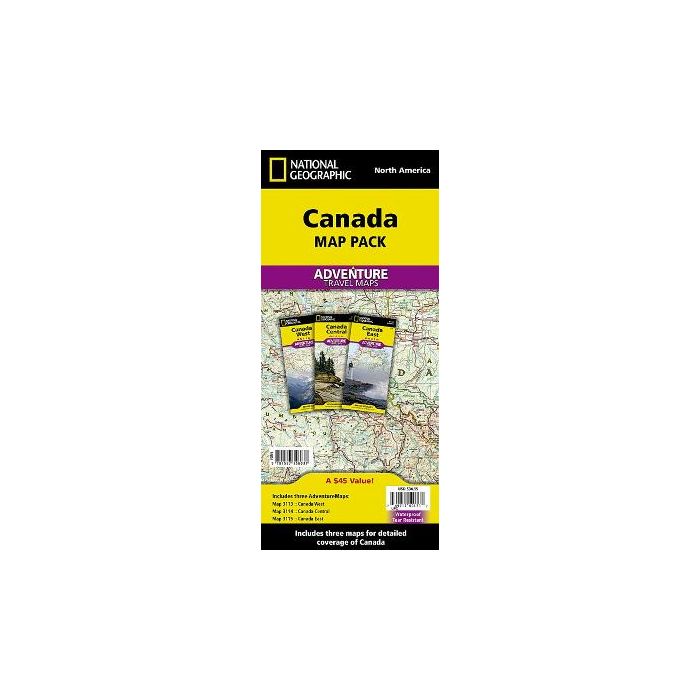 Canada, Map Pack Bundle: Travel Maps International Adventure ...