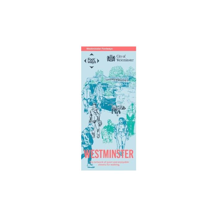 Westminster Footways Map | Stanfords