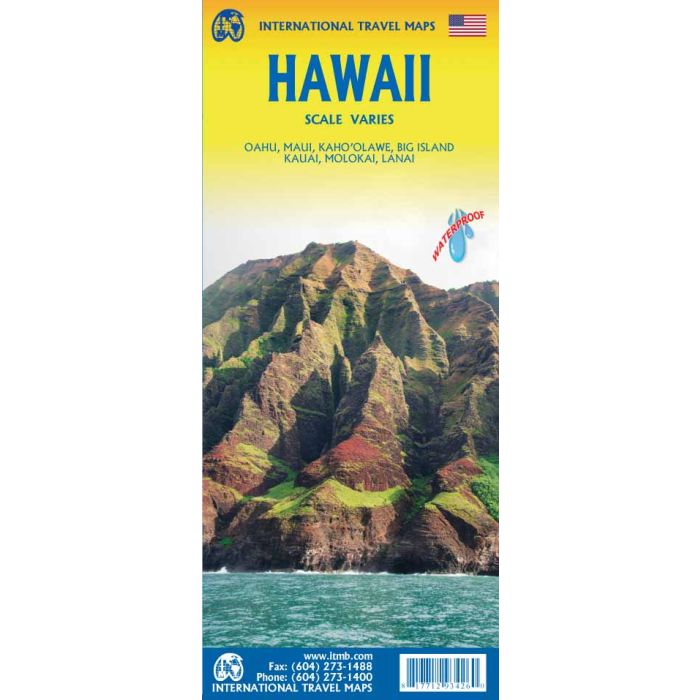 Hawaii Map Book Covers