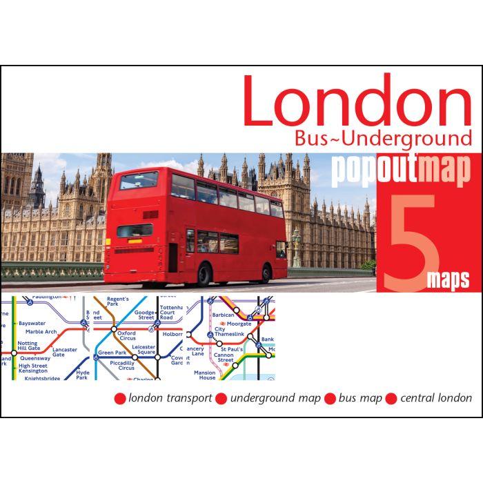 London Bus and Underground PopOut Map | Stanfords
