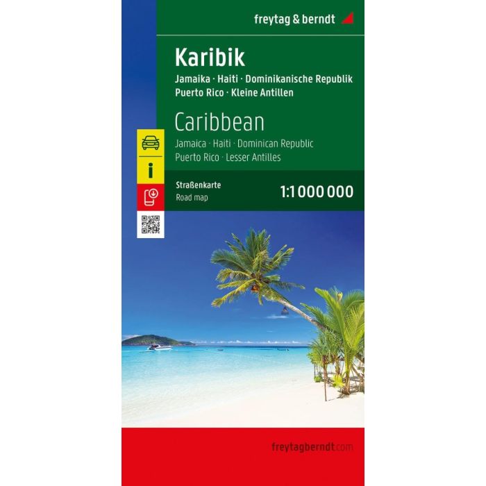 Caribbean • 1:1,000,000 Road Map | Stanfords