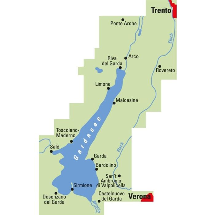 Gardasee Maps Ab An Den Gardasee – TOP – NORD FORMAT