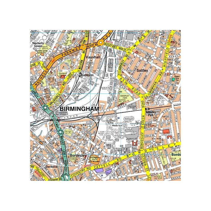 Birmingham City Street Map 9+ Hundred Birmingham Alabama Map