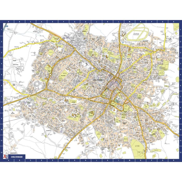 A-Z Cheltenham Street Map | Stanfords