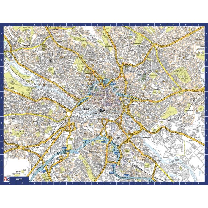A-Z Leeds Street Map | Stanfords