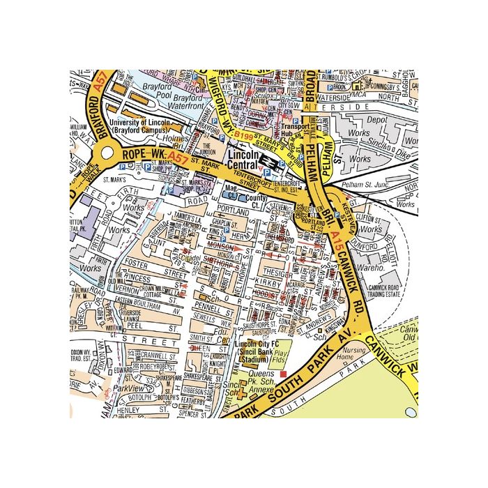 Lincoln Street Map LINCOLN STREET In LONDON In SW3