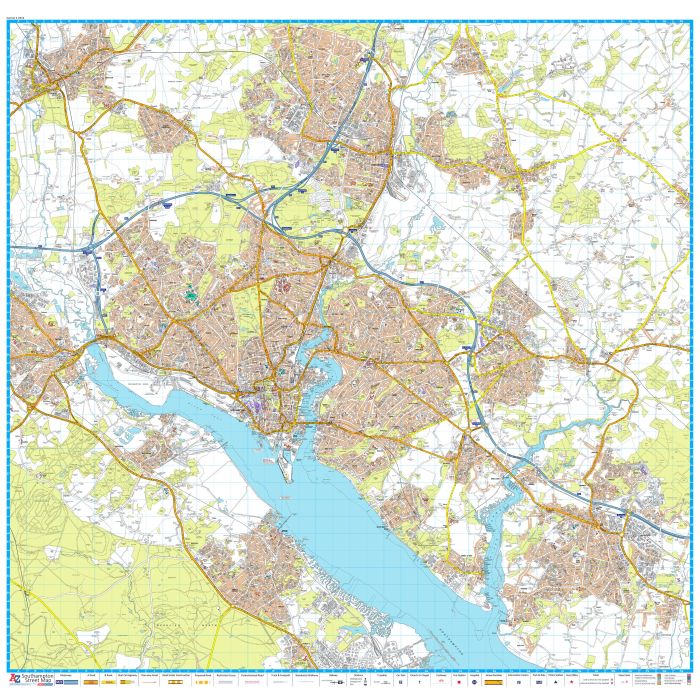 A-Z Southampton Street Map – 2018 | Stanfords