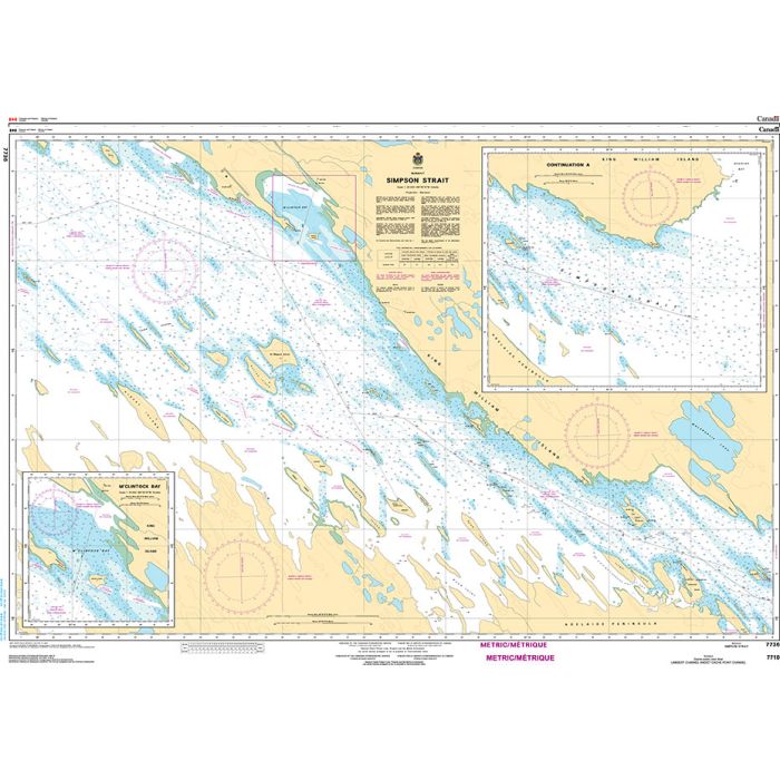 CHS Chart 7779 - Dease Strait | Stanfords