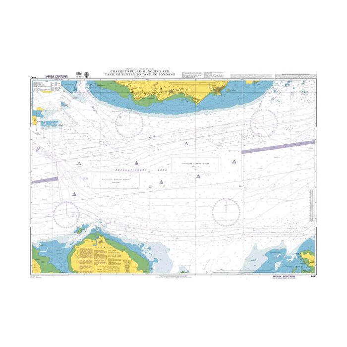 Admiralty Chart 4042 - Changi to Pulau Mungging and Tanjung Buntan o ...